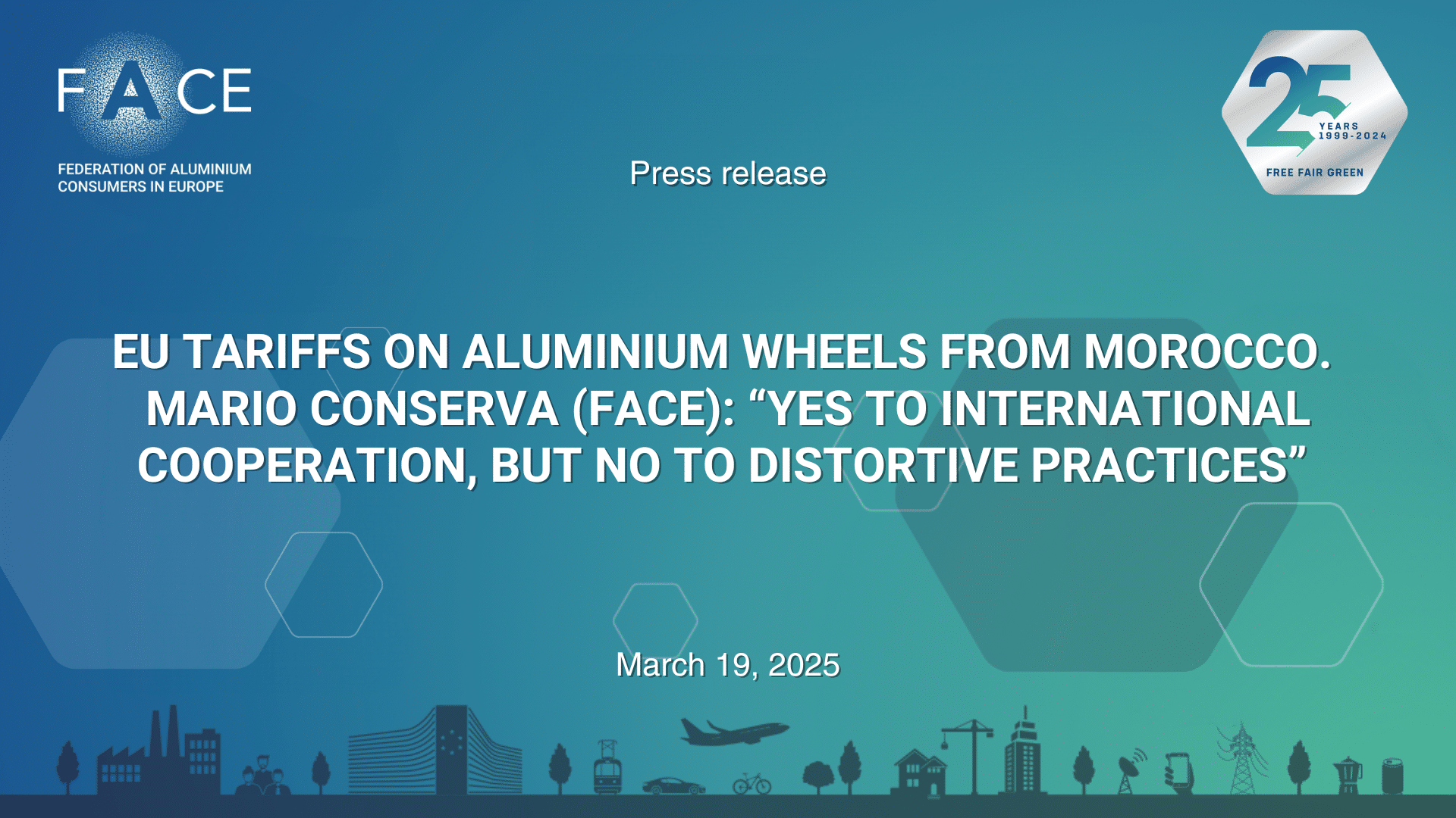 EU tariffs on aluminium wheels from Morocco. Mario Conserva (FACE ...