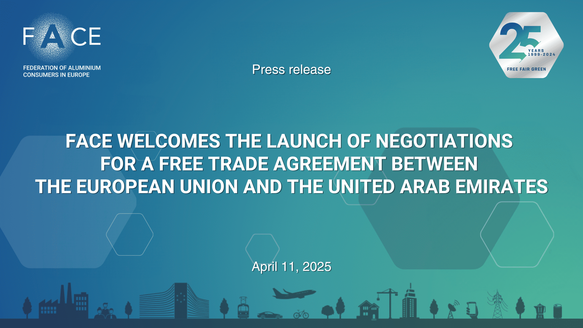 FACE welcomes the launch of negotiations for a free trade agreement ...